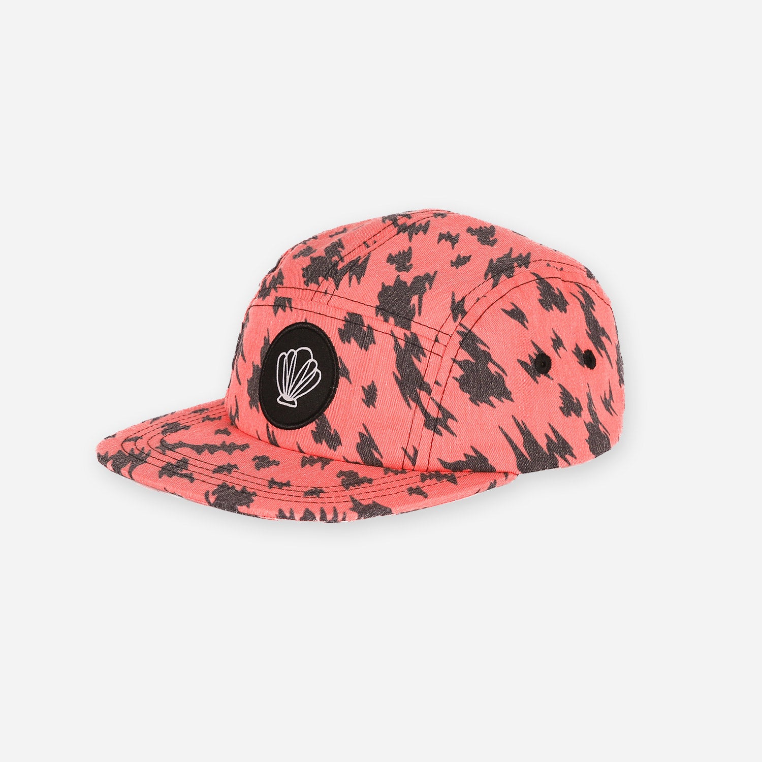 RED ELECTRIC 5 PANEL CAP