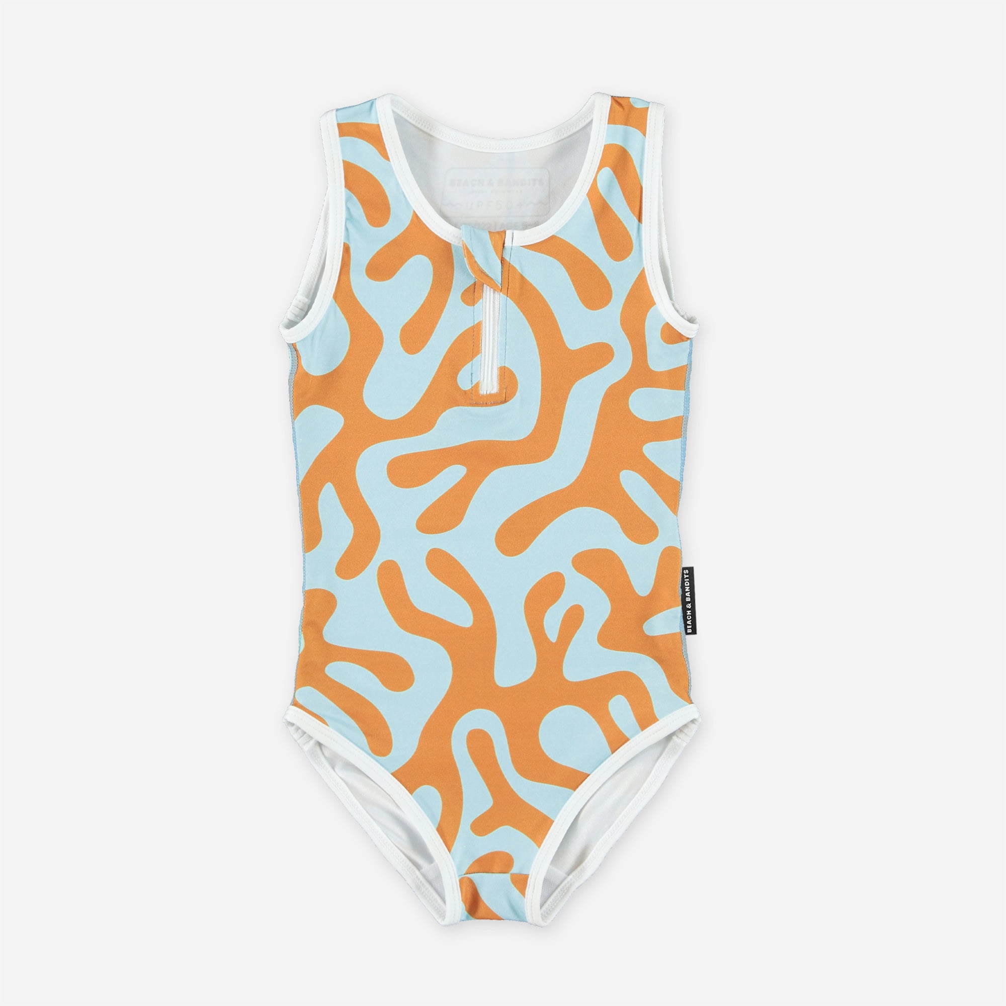 CORAL REEF BLUE SWIMSUIT