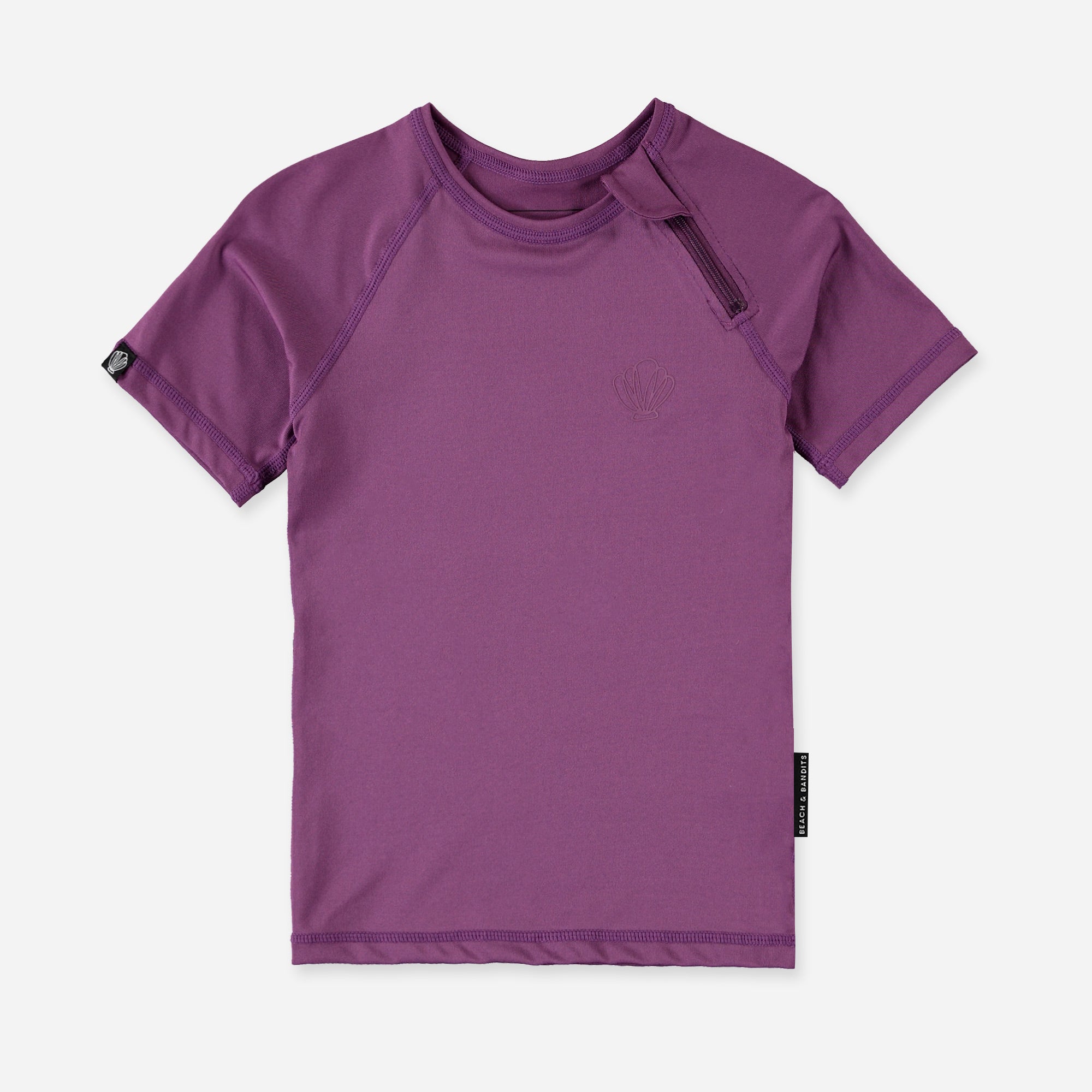 VIOLET SHELL TEE
